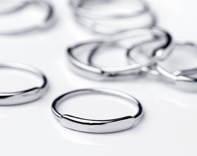 5 Pcs Silver Wholesale Rings Silver Plated Stamping Blanks Free Size ...