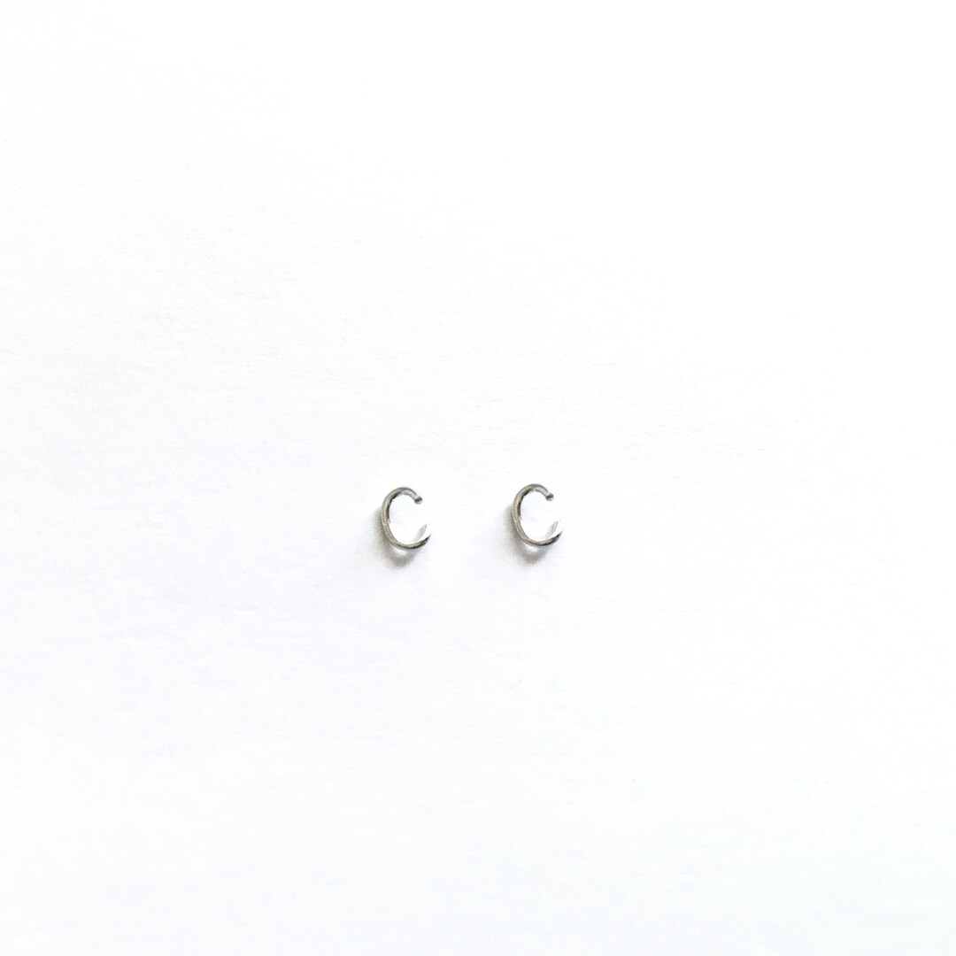 10g(approx.250ea) SILVER Plated C Shaped Jump Rings - 10GJC-S - Etsy ...