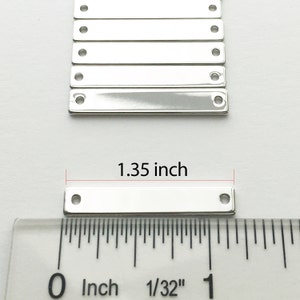 4 Personalized Stamping Blank Bar, Ready to Stamp, Jewelry Supply ...