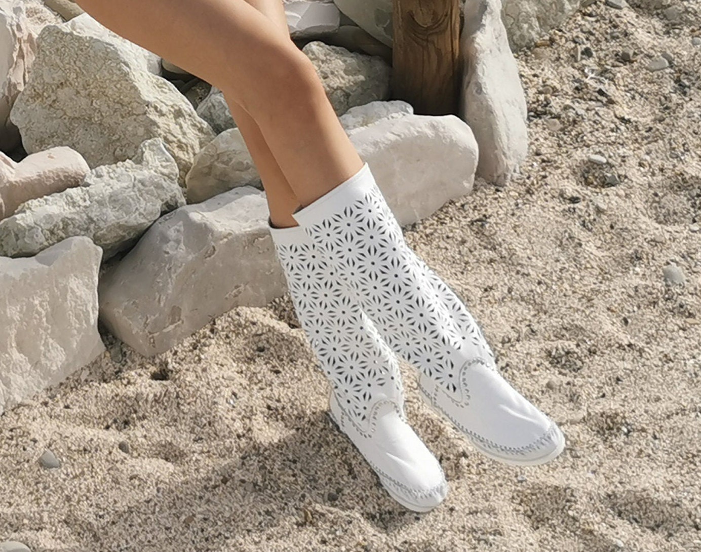 MARGO Colors in Assortment Inca Boots Perforated Leather - Etsy