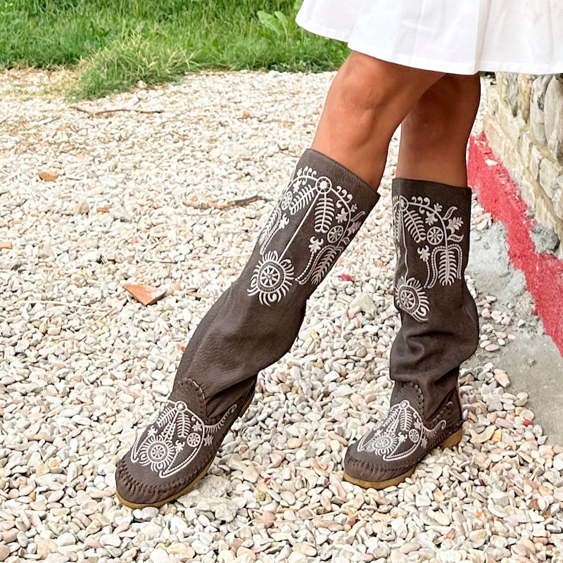 Gypsy Boots - Etsy