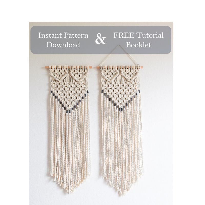 Modern Macrame Patterns - Etsy