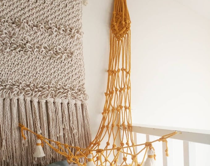 DIY Macrame Toy Hammock Pattern, Macrame Tutorial - Etsy