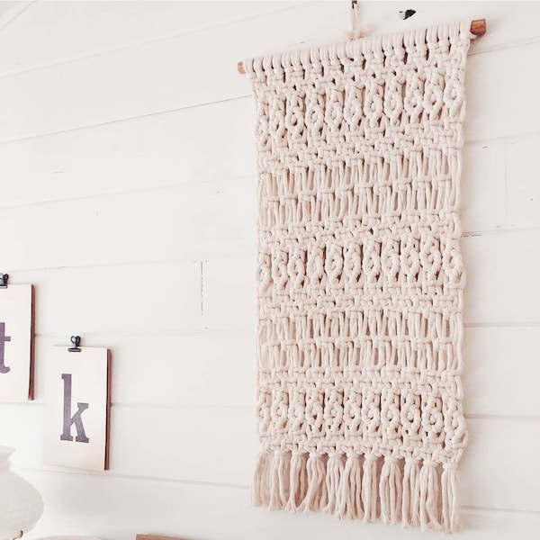 Macrame Wall Hanging Pattern - Etsy