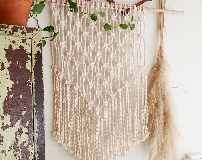 DIY Macrame Wall Hanging Planter Pattern - Etsy