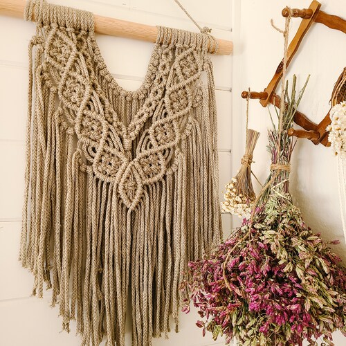 DIY Macrame Wall Hanging Planter Pattern - Etsy