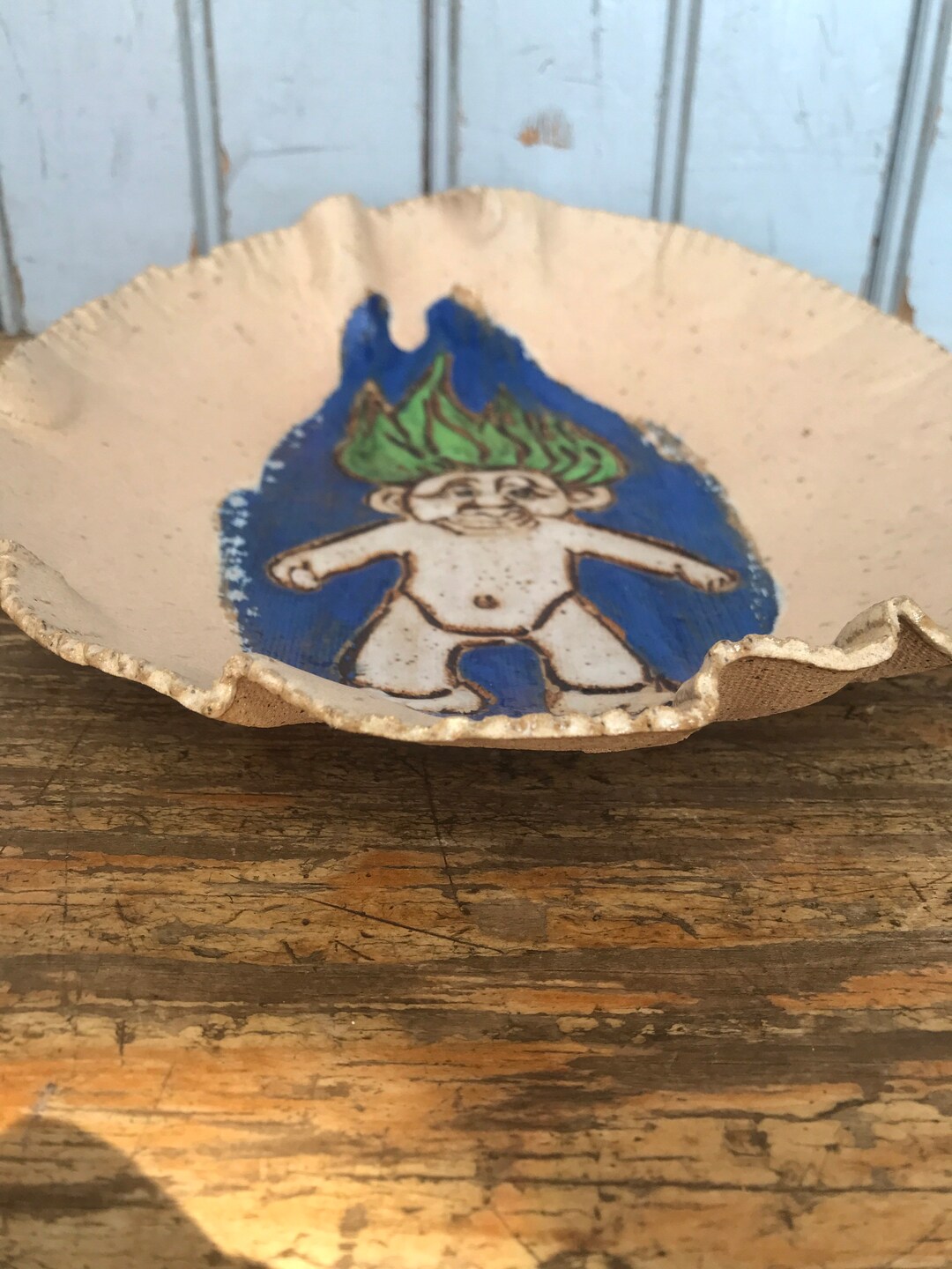 Vintage Troll Bowl - Etsy