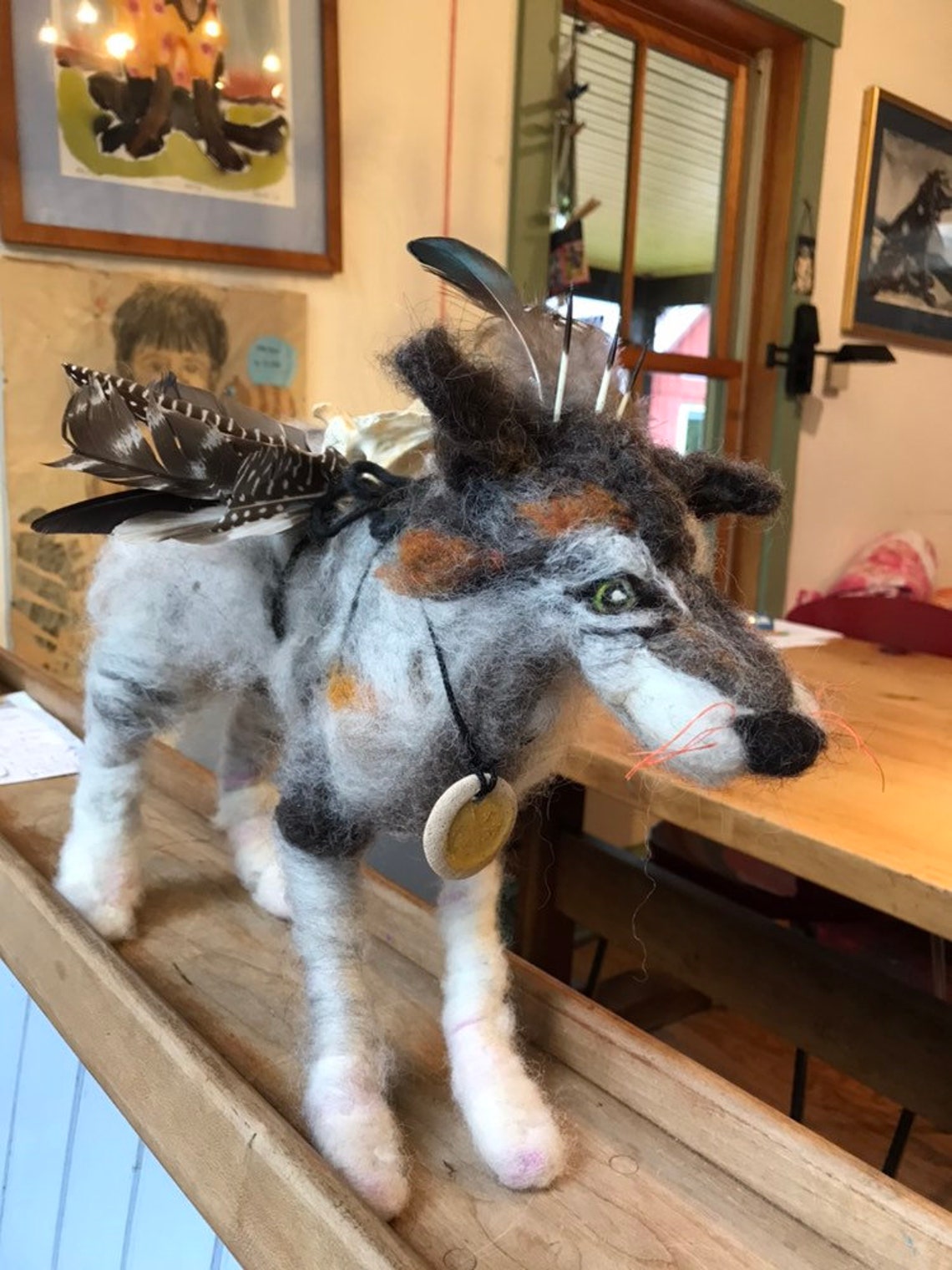 Wolf...animals and Artifacts - Etsy
