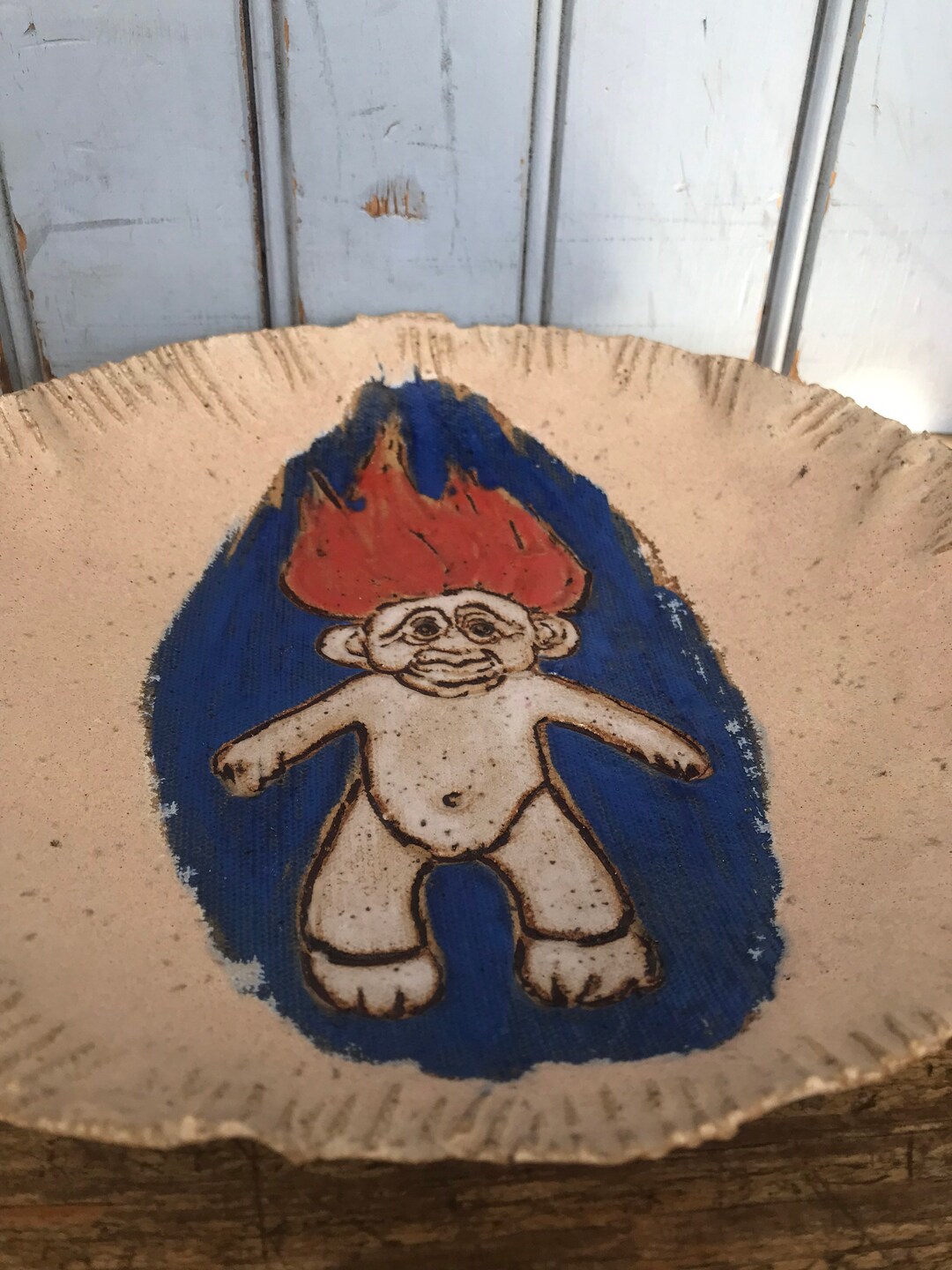 Vintage Troll Bowl - Etsy