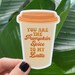Pumpkin Spice Latte Sticker, Retro, 2.2x3in, Waterproof Vinyl Sticker ...