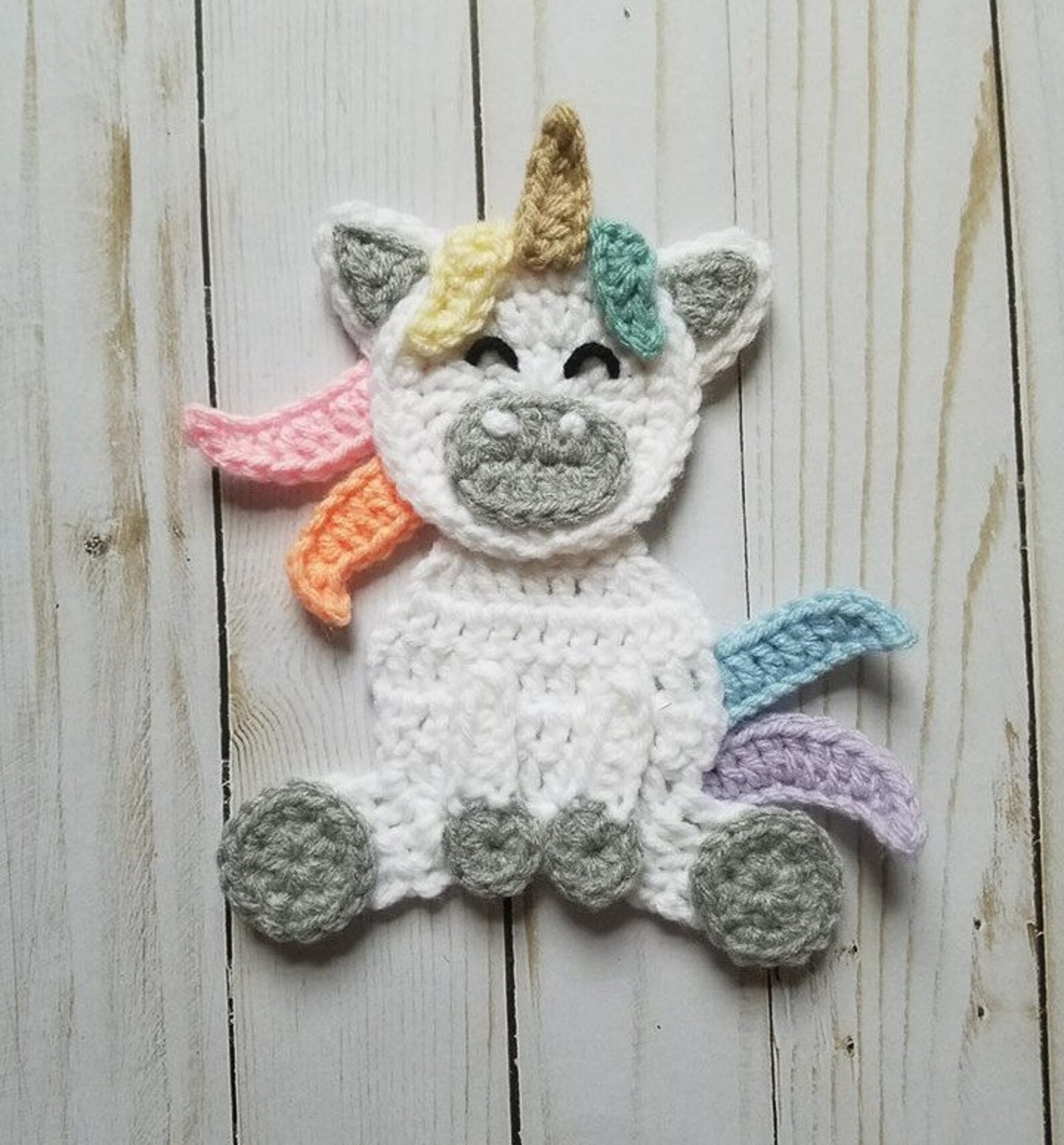 Fantasy Adventure Applique Pack Crochet Pattern Only | Etsy