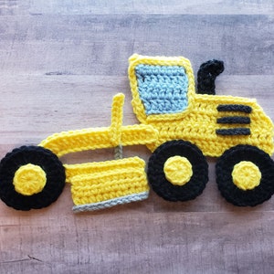 Construction Worksite Applique Pack- Crochet Pattern Only- Dump Truck ...