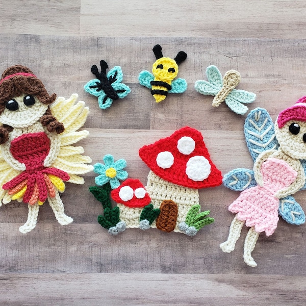 Fairy Applique - Etsy UK