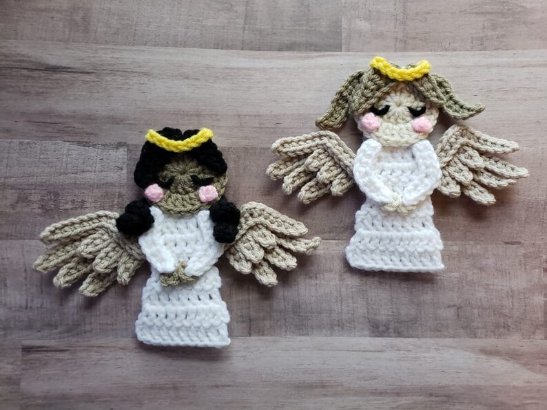 Our Guardian Angels Applique Pack Crochet Pattern Only - Etsy