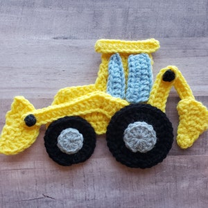 Construction Worksite Applique Pack- Crochet Pattern Only- Dump Truck ...