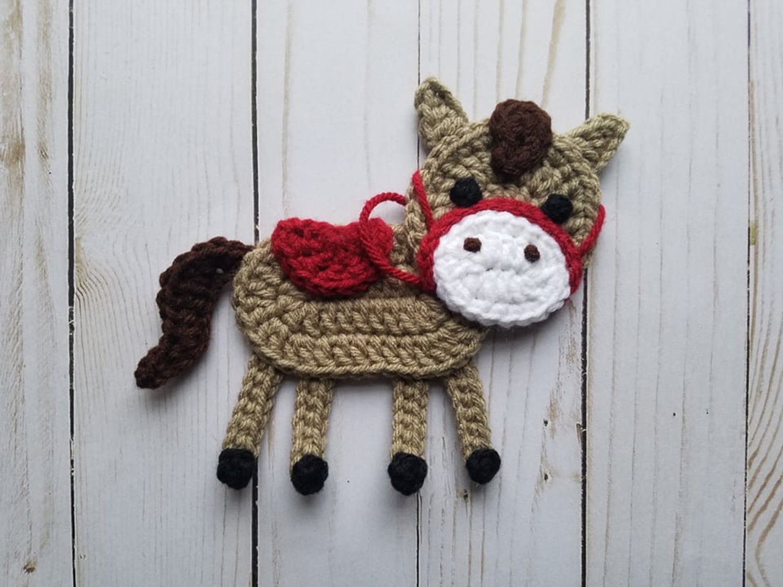 A Knights Tale Applique Pack- Crochet Pattern Only- Knight- Steed ...