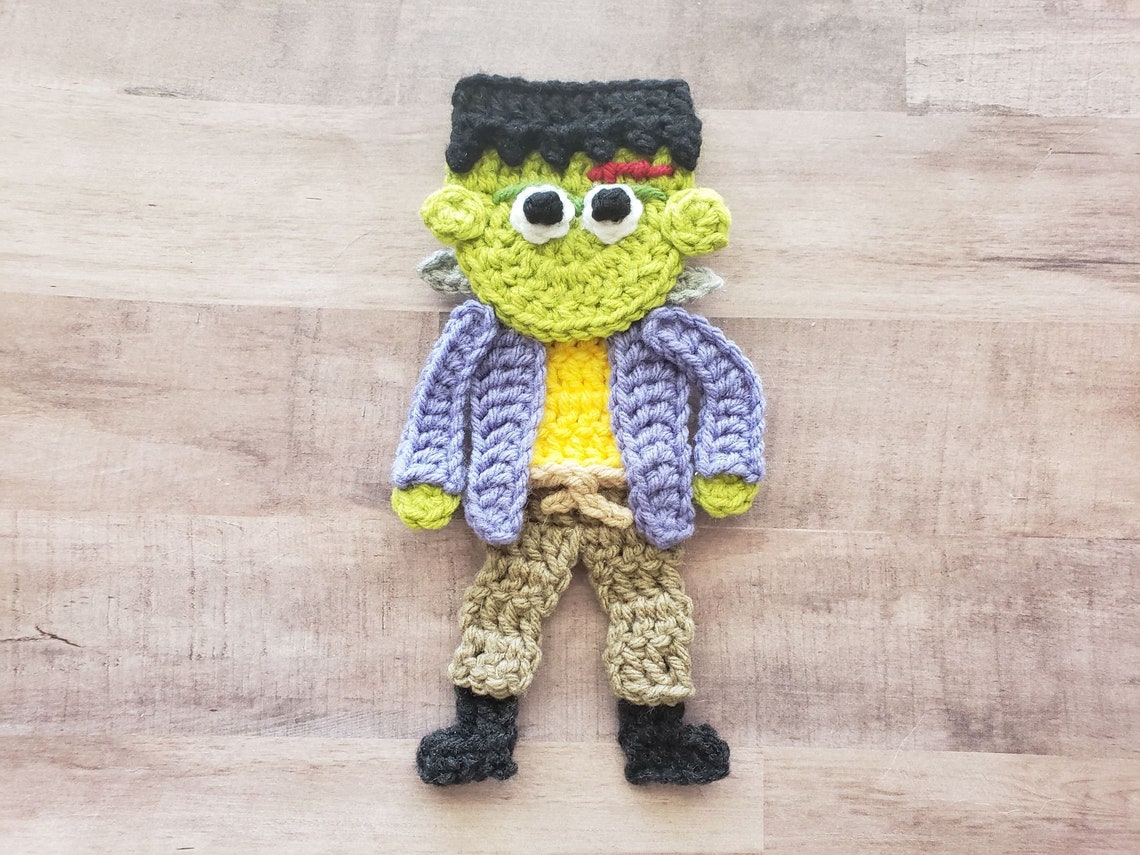 All Hallows Eve Vol 3 Applique Pack- Crochet Pattern Only- Monster ...