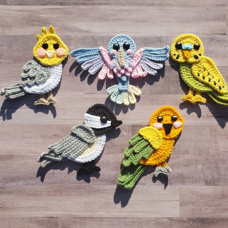 Bird Applique Patterns - Etsy