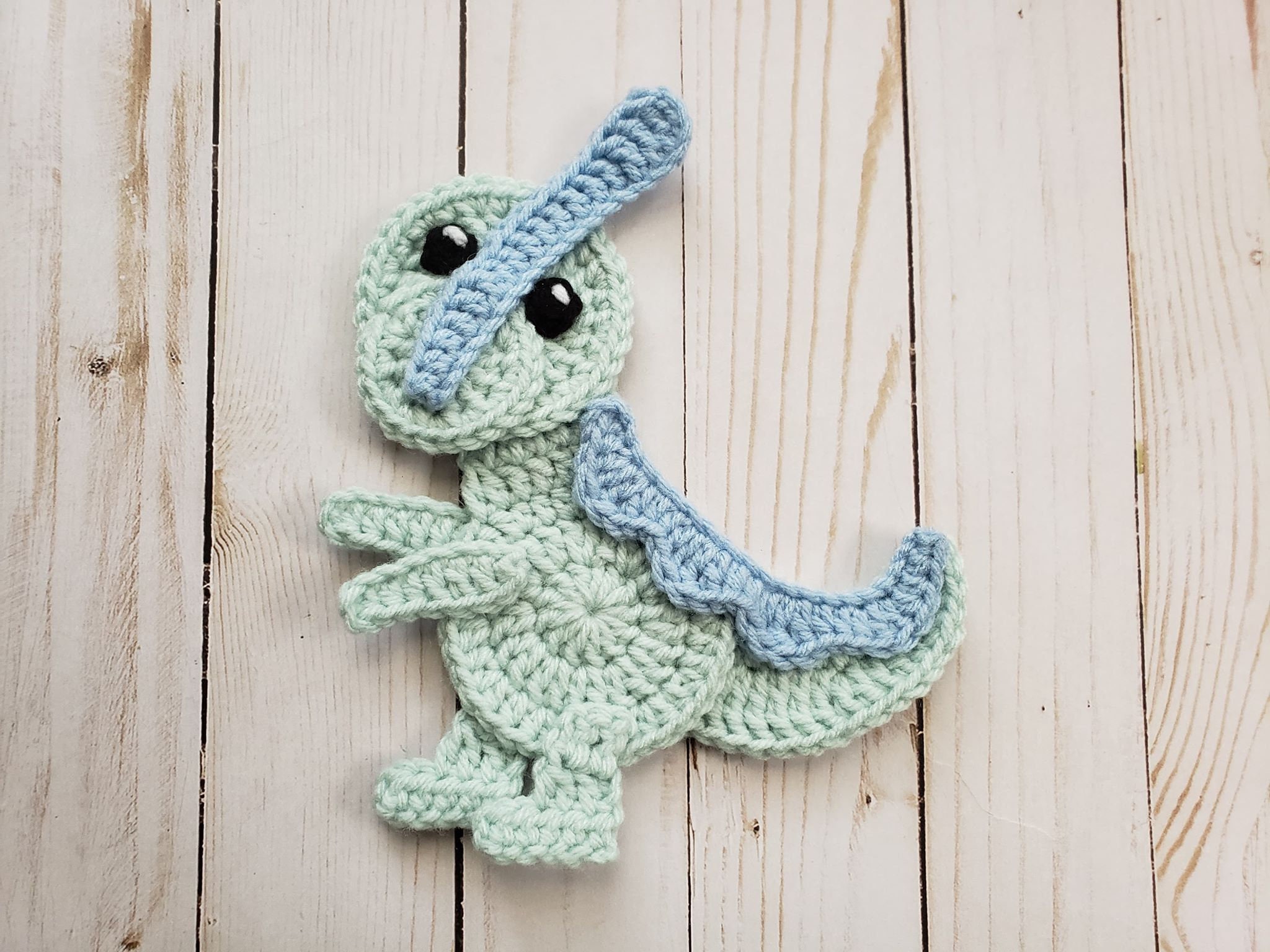 Jurassic Classic Vol. 2 Applique Pack Crochet Pattern Only - Etsy