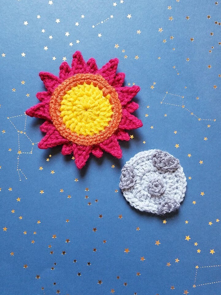 Space Odyssey Applique Pack Crochet Pattern Only Rocket - Etsy