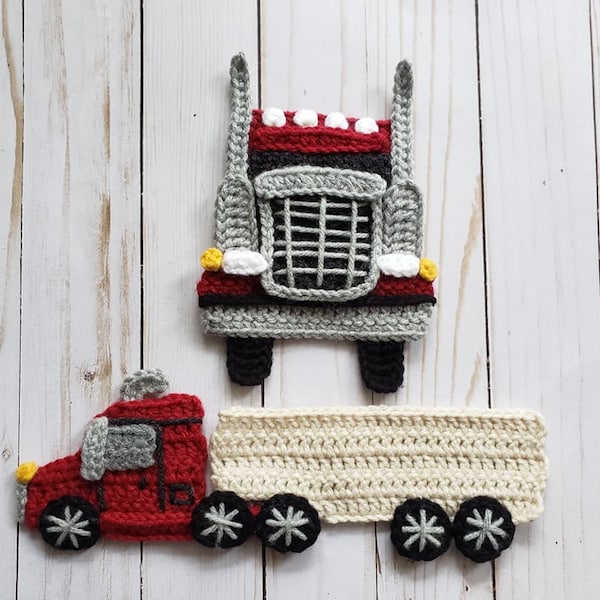 Truck Applique - Etsy