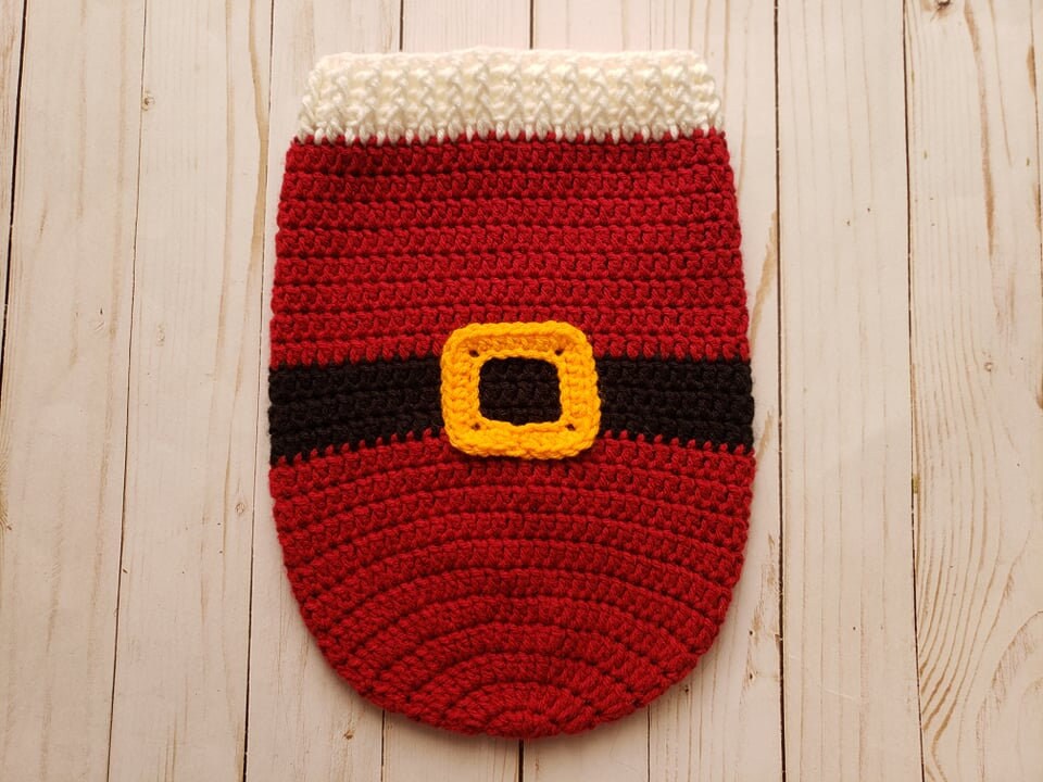 Santa Sleep Sack Crochet Pattern Only Santa Cocoon Baby - Etsy