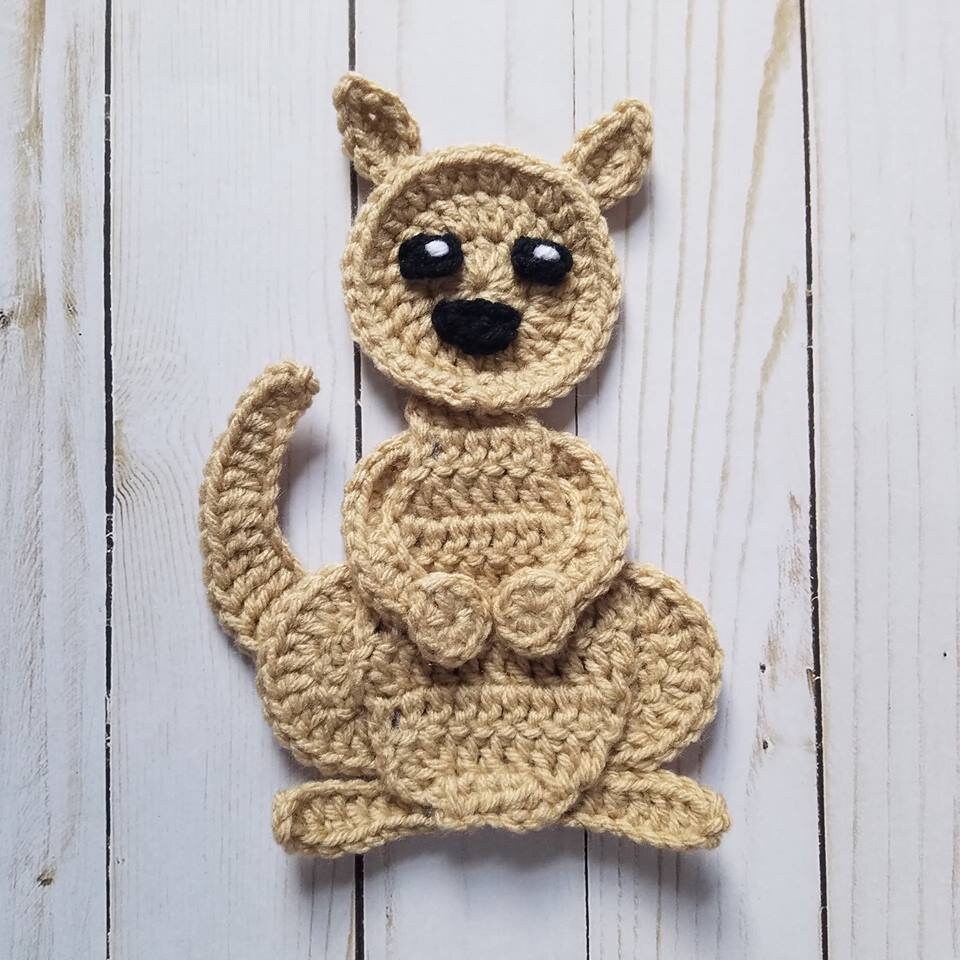 Australian Adventure Applique Pack Crochet Pattern Only - Etsy