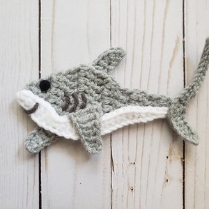 Predators of the Deep Applique Pack- Crochet Pattern Only- Great White ...