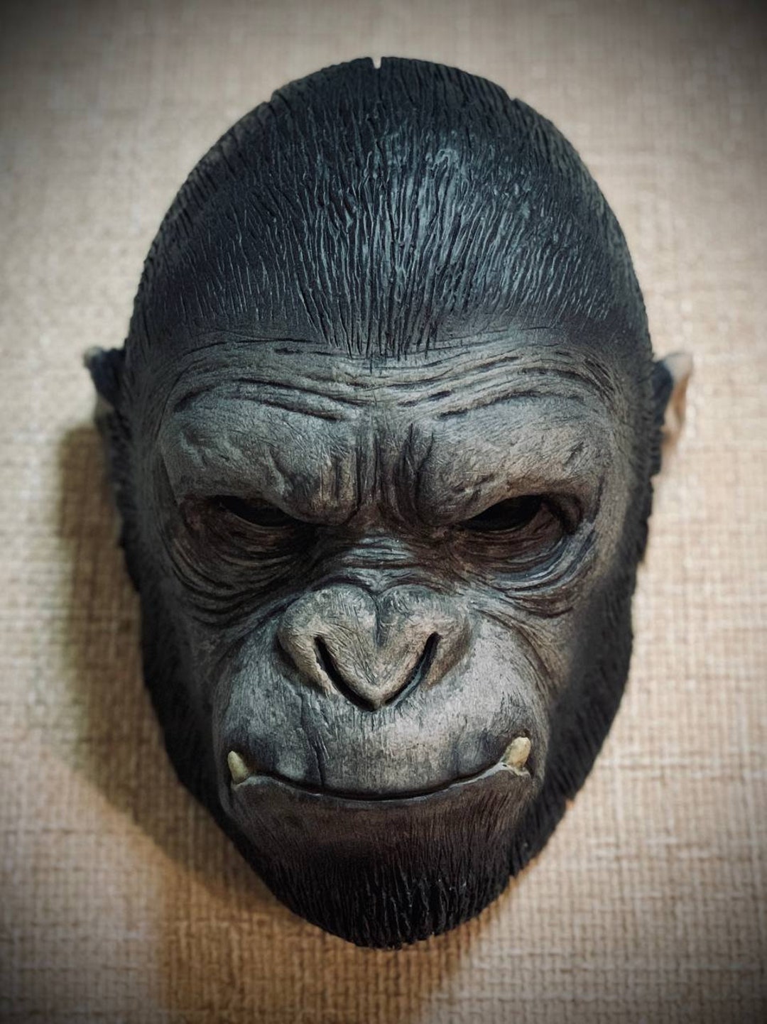 Mask Monkey Caesar Planet of the Apes King Kong Monkey King - Etsy