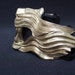 Wolf Mask GOLD Wolf Oni Berserk Menpo Mask Samurai Fenrir - Etsy