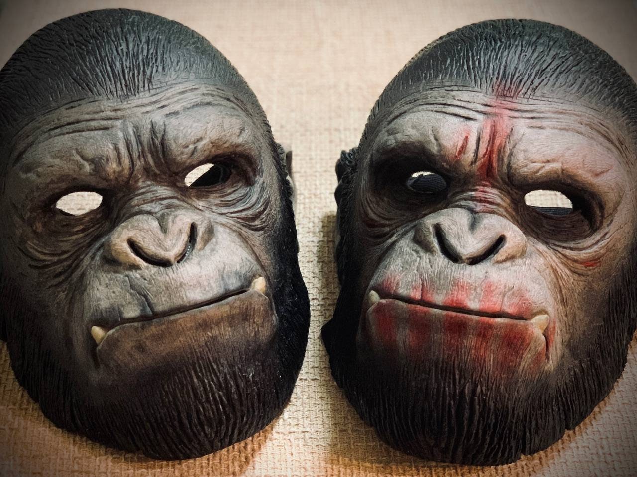 Mask Monkey War Paint Caesar Planet of the Apes King Kong - Etsy