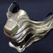 Wolf Mask GOLD Wolf Oni Berserk Menpo Mask Samurai Fenrir - Etsy