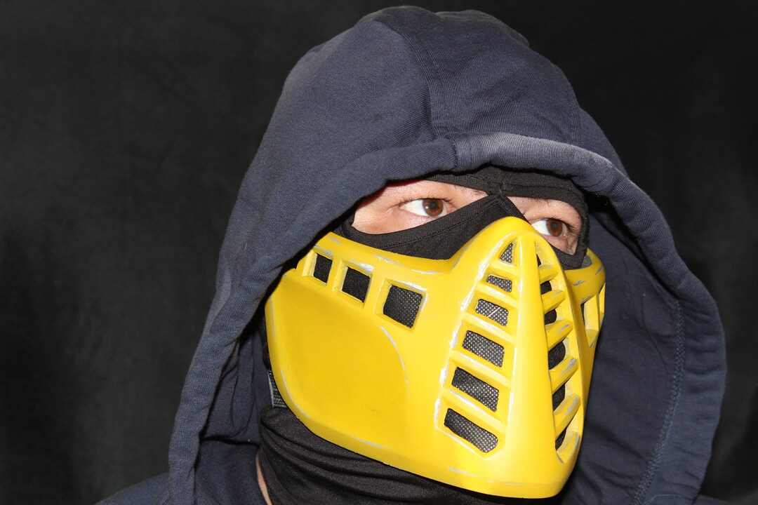 Scorpion Mask MK11 Mortal Kombat Classic for Cosplay - Etsy