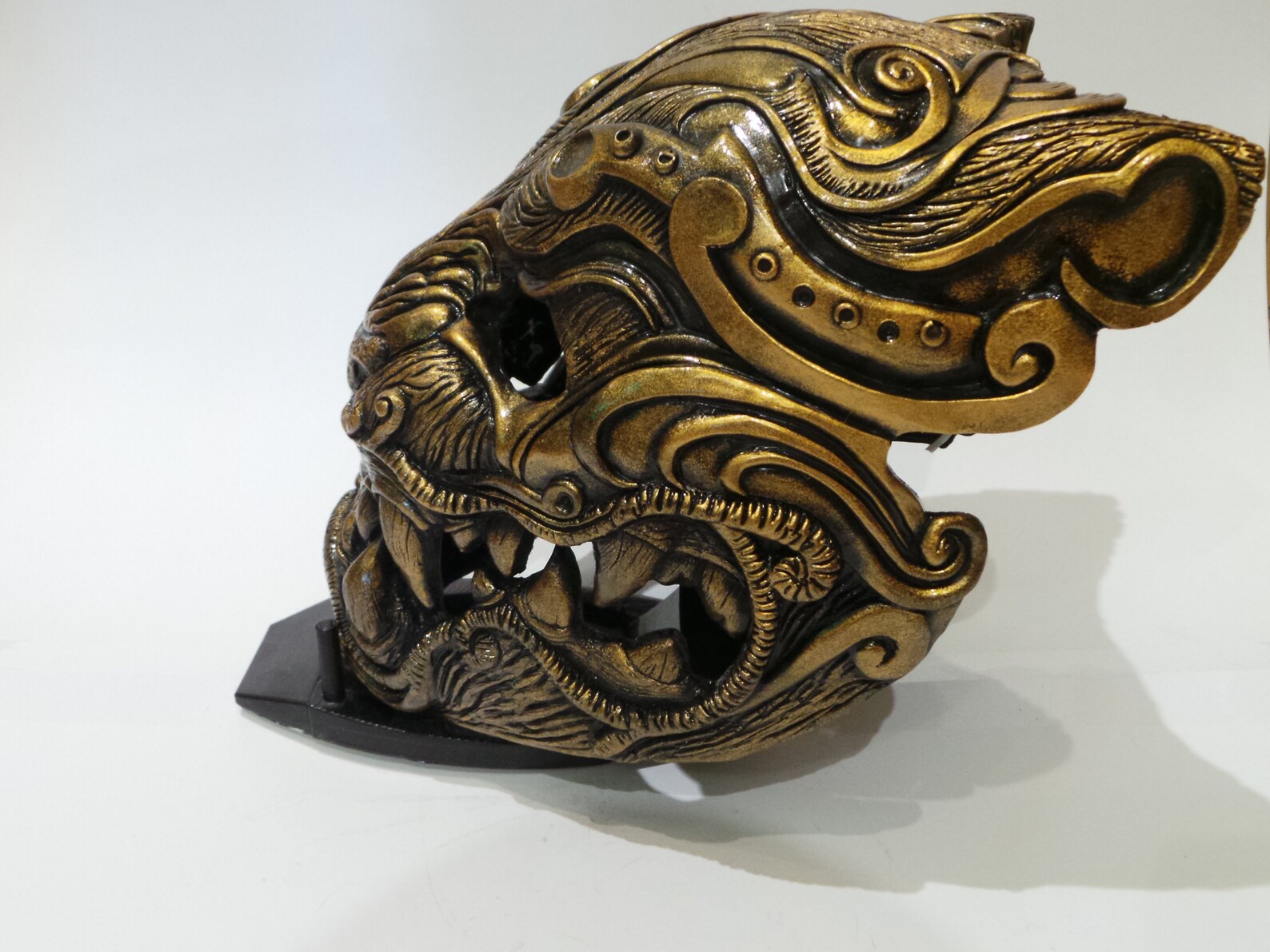 Mask Gold Tiger Samurai Assassin.kabuki Samurai Armor Japanese | Etsy