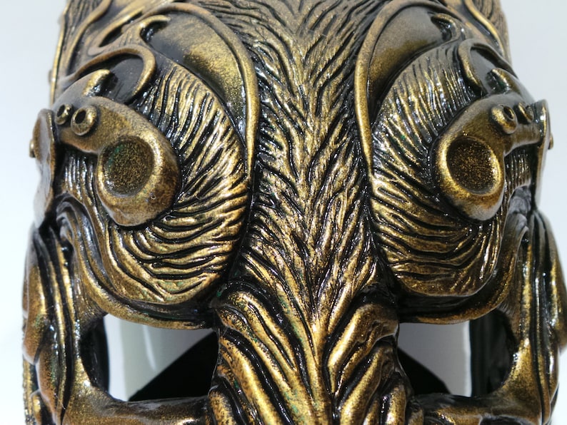 Mask Gold Tiger Samurai Assassin.kabuki Samurai Armor Japanese - Etsy