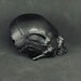 Human Skull Black Half Face Mask - Etsy