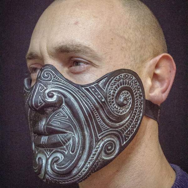 Maori Face Mask - Etsy