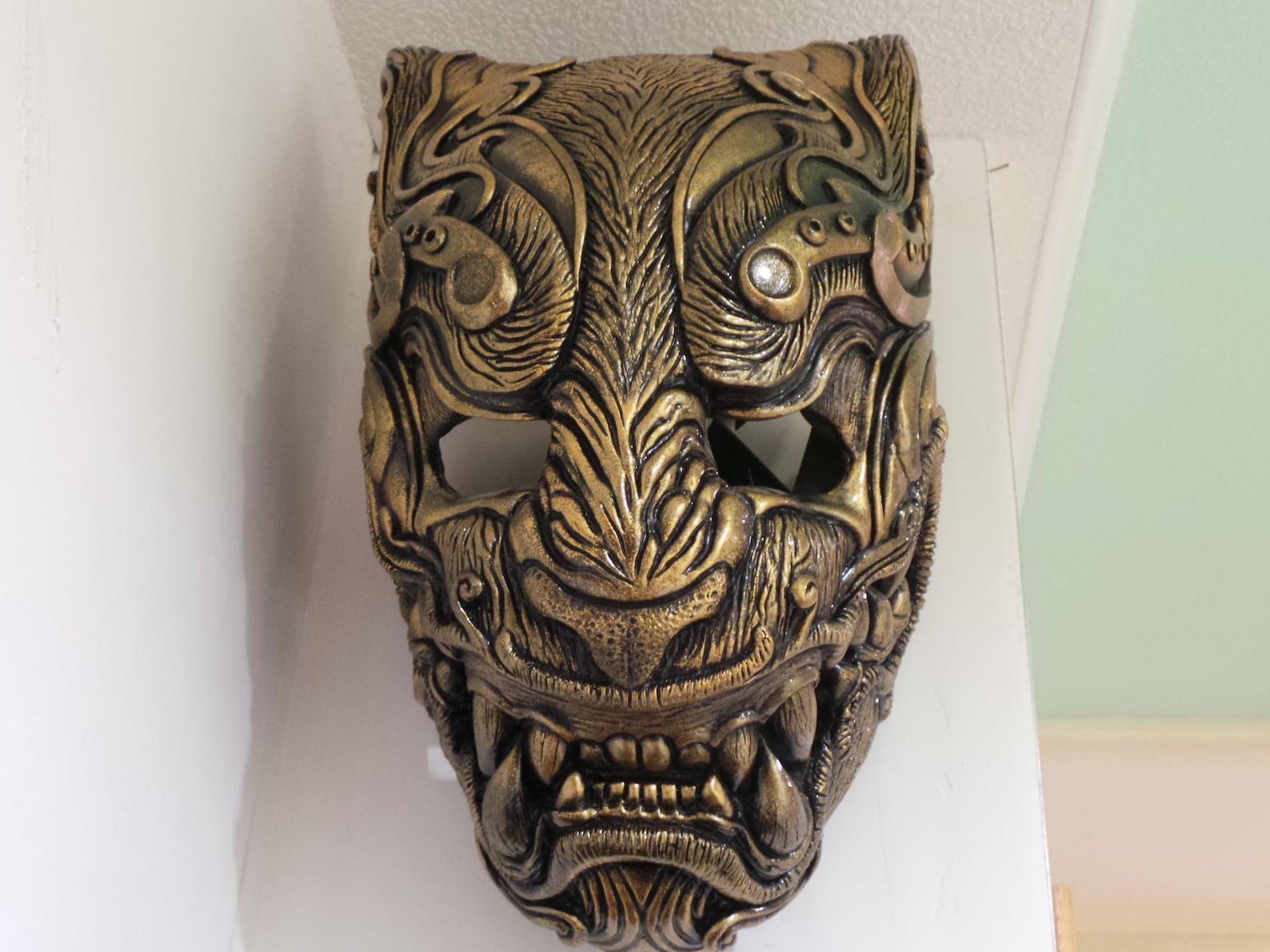 Mask Tiger Mask Assassin Samurai Kabuki Malaysia Samurai Armor | Etsy