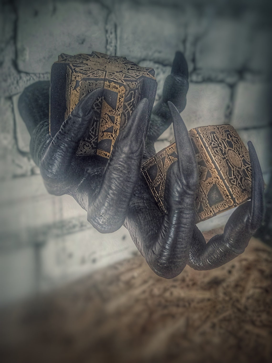 Hellraiser Cube From Hell Puzzle Box Crying Functional | Etsy