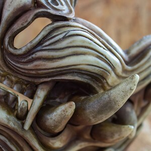 Bone Mask Lion Mask Samurai Mask Samurai Armor Cosplay Kabuki - Etsy