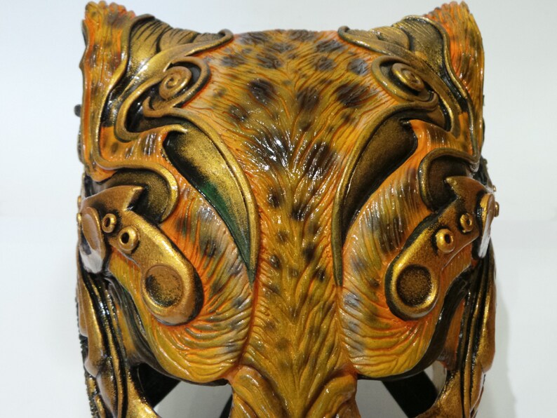 Mask Tiger samurai assassin.Kabuki samurai armor japanese mask | Etsy