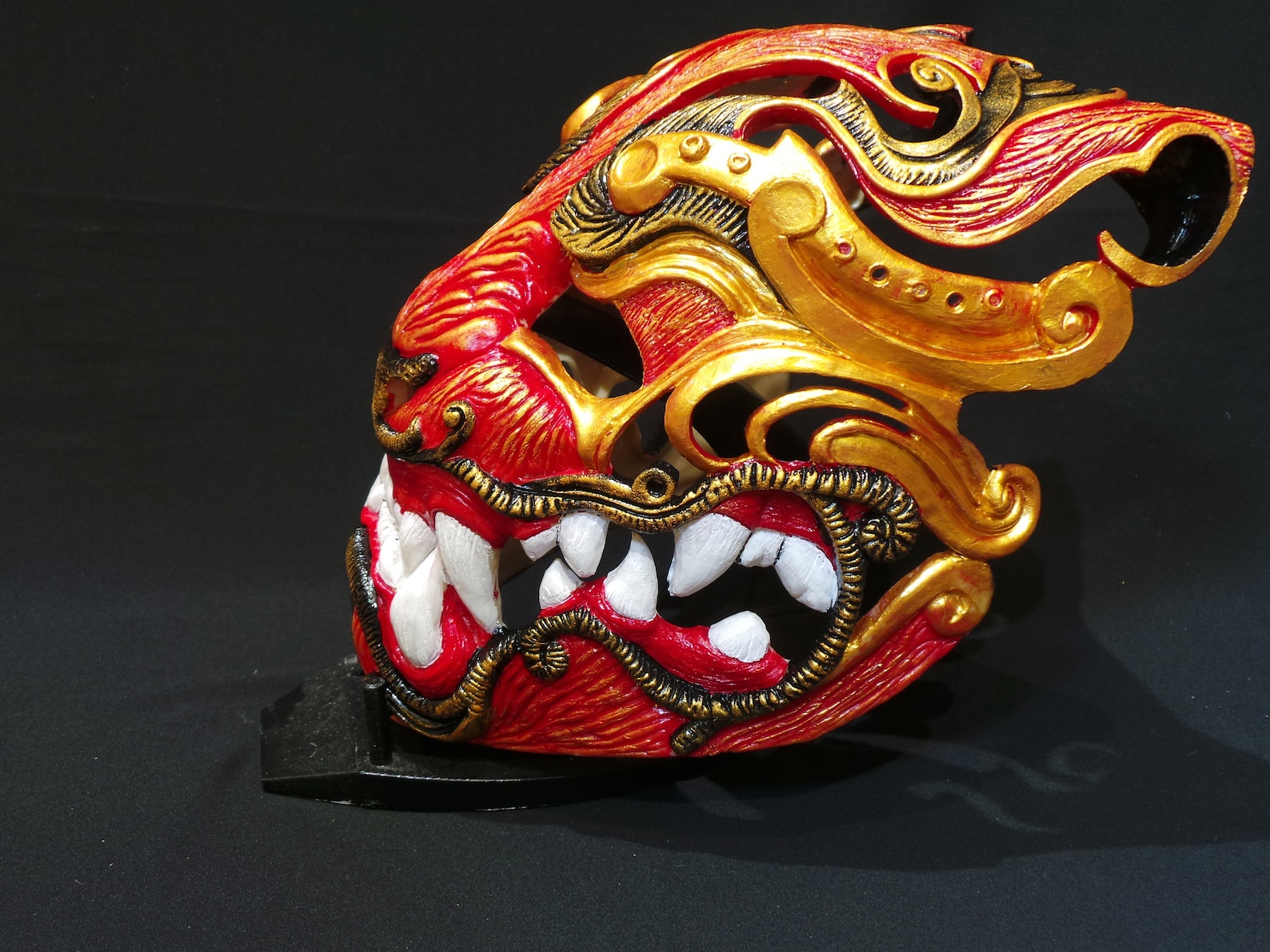 Mask Tiger Mask Assassin Samurai Kabuki Malaysia Samurai Armor - Etsy UK