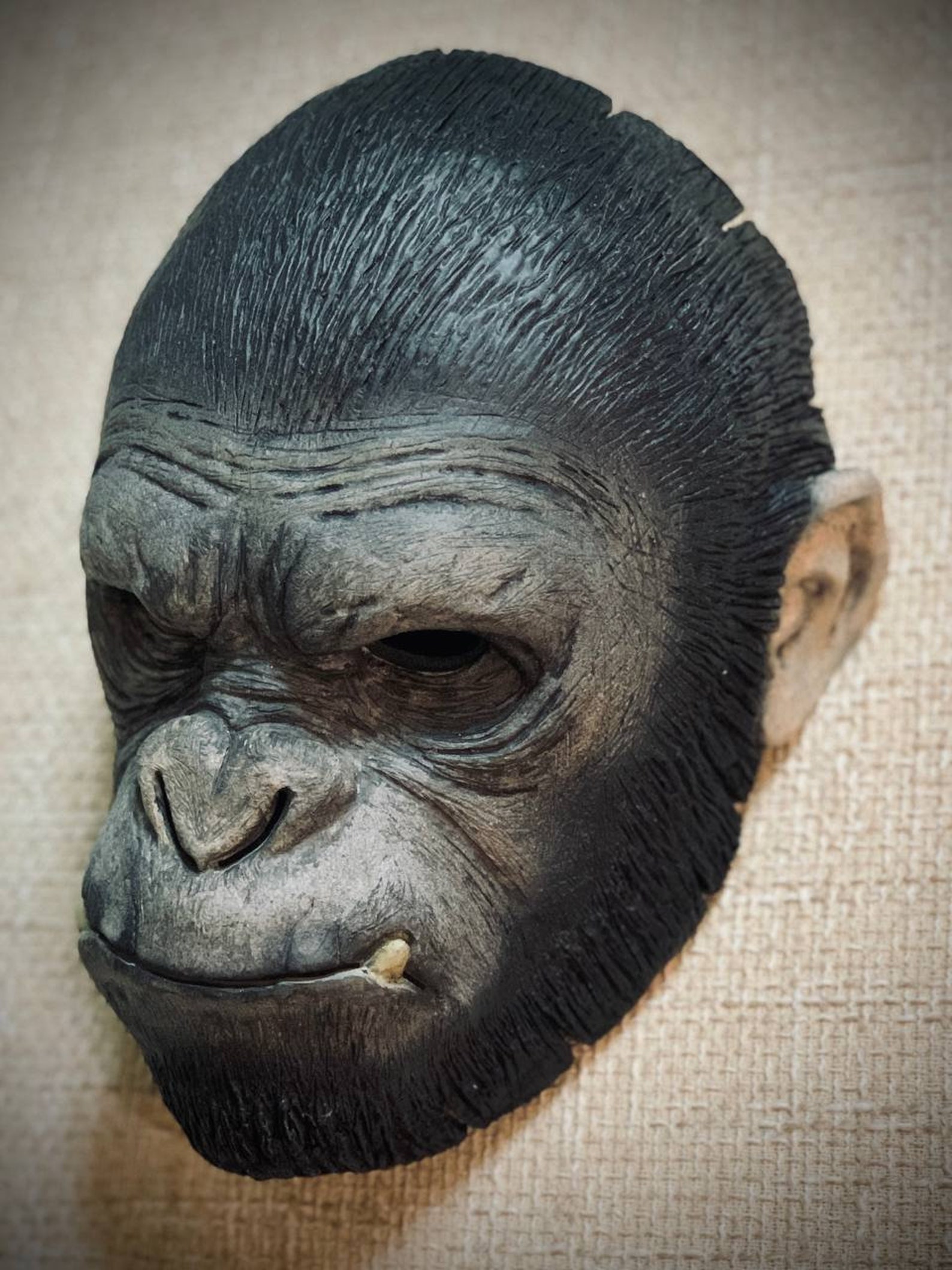 Mask Monkey Caesar Planet of the Apes King Kong Monkey King - Etsy