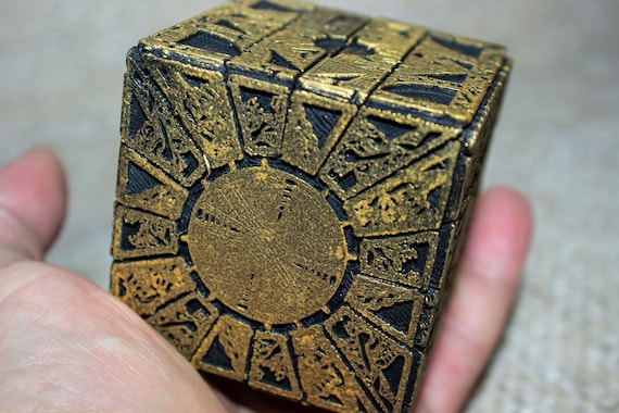 Hellraiser Cube From Hell Puzzle Box Crying Functional Configuration ...