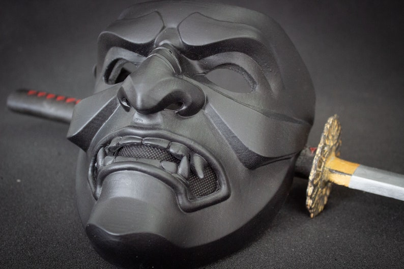 Traditional Samurai Mask Samurai Armor | Etsy