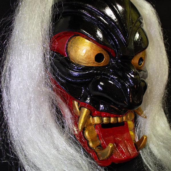 Oni Mask - Etsy