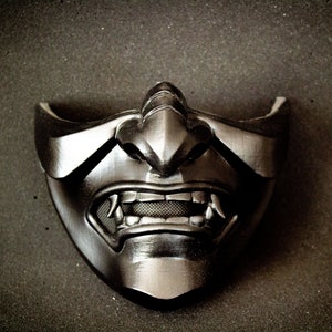 Traditional Samurai Mask Samurai Armor - Etsy
