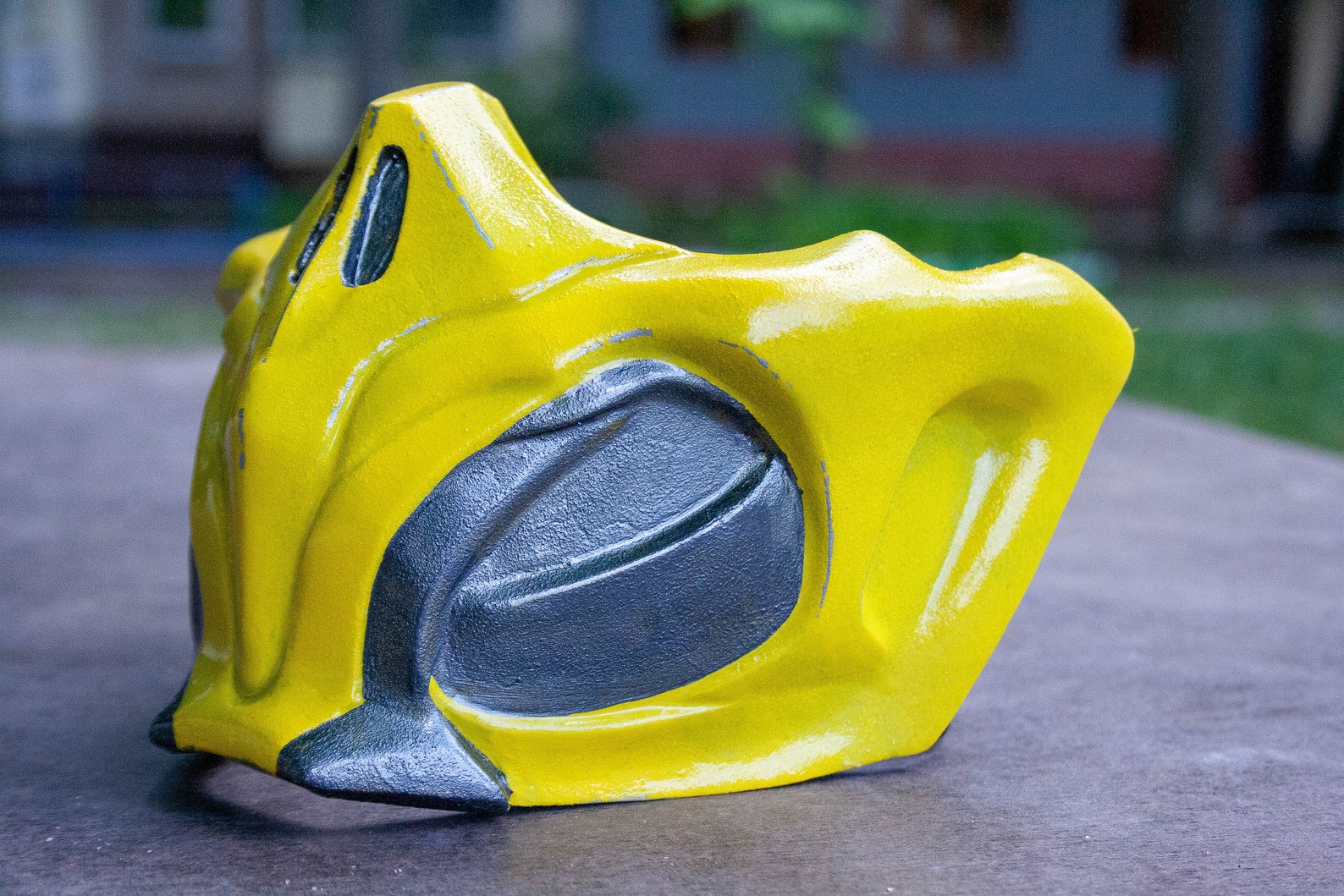 Scorpion Mask From Mortal Kombat 11 Fiery Grandmaster | Etsy