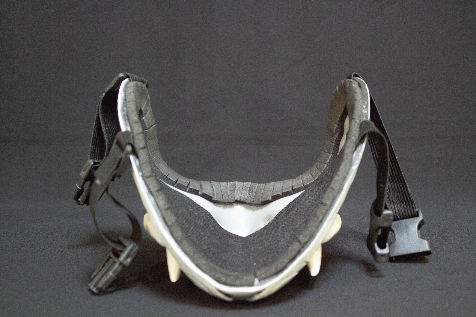 Half Face White Demon Assassin Ronin Samurai Mask Cool - Etsy