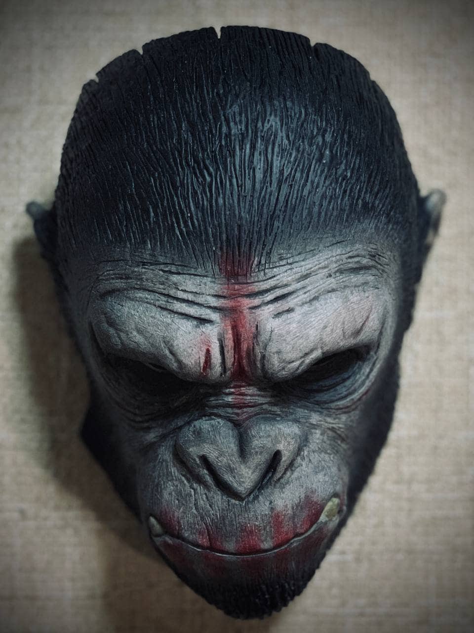 Mask Monkey War Paint Caesar Planet of the Apes King Kong - Etsy